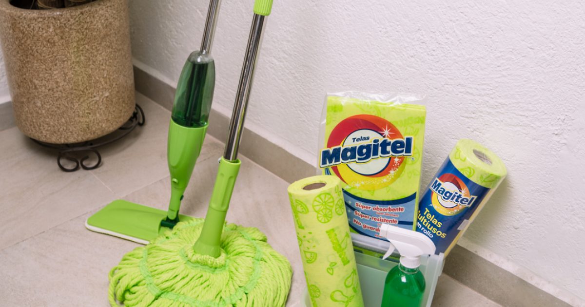 Productos de limpieza con la línea Magitel - Magitel®
